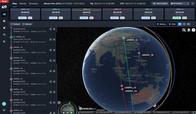 Umbra Manages Satellites with CesiumJS – Cesium