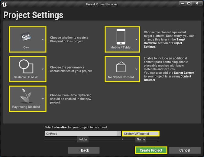 Building a VR App – Cesium