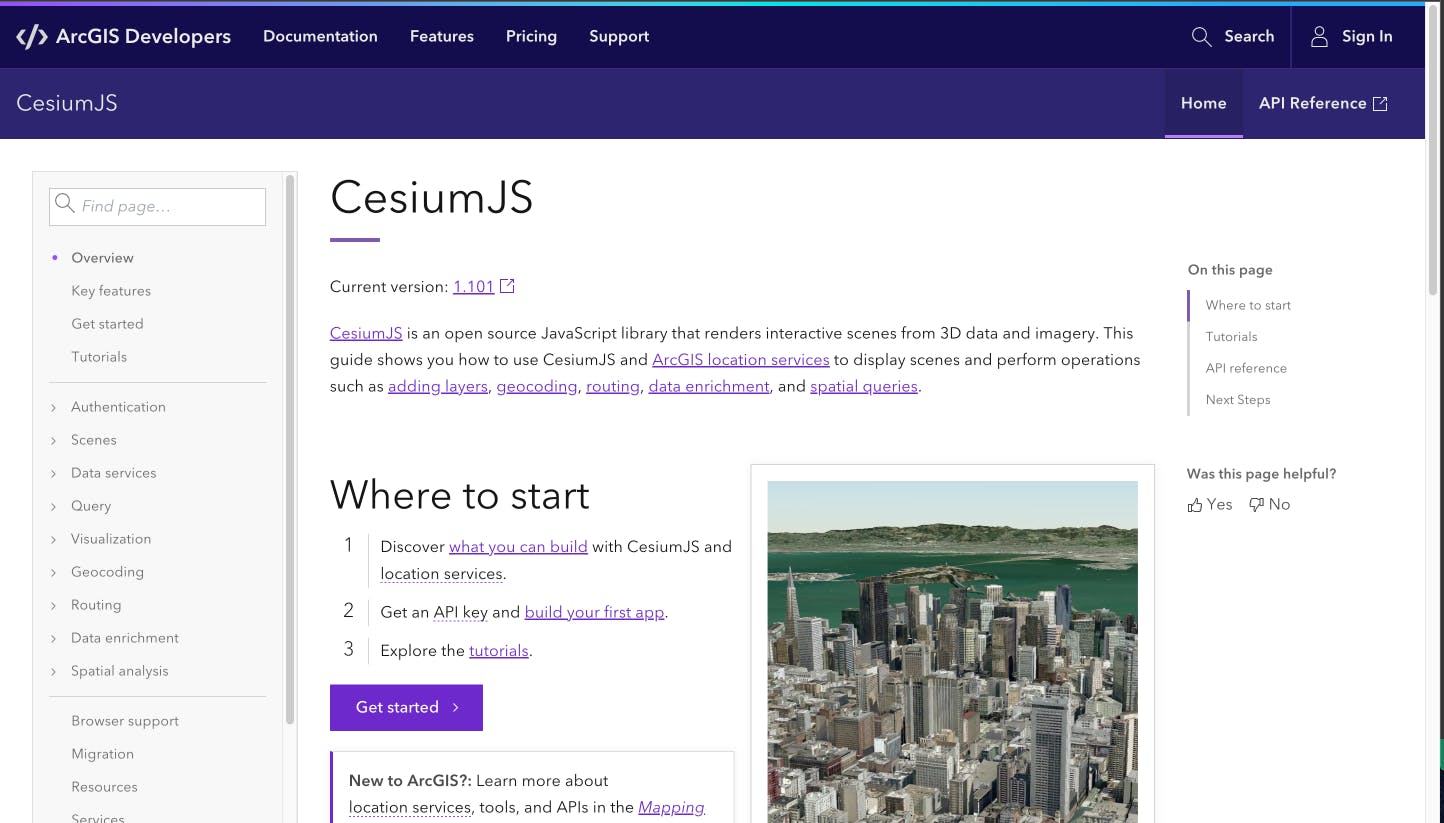 Cesium and Esri Announce Support for ArcGIS Location Services in CesiumJS – Cesium