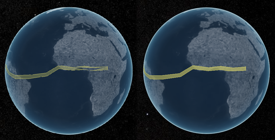 Large Polygons in CesiumJS – Cesium
