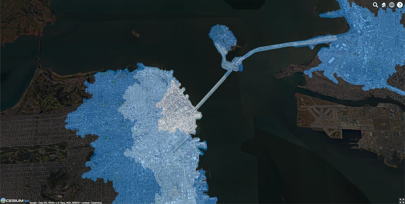 Visualize Travel Time in CesiumJS with Photorealistic 3D Tiles from Google Maps Platform and ...