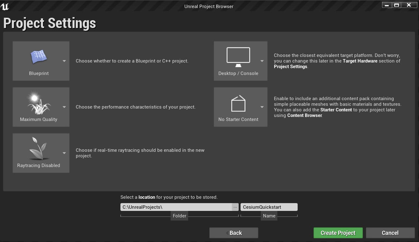 Cesium for Unreal Quickstart – Cesium