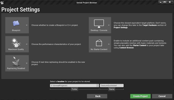 Cesium for Unreal Quickstart – Cesium