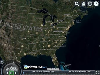 Visualizing Imagery – Cesium