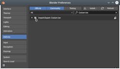 Blender – Cesium
