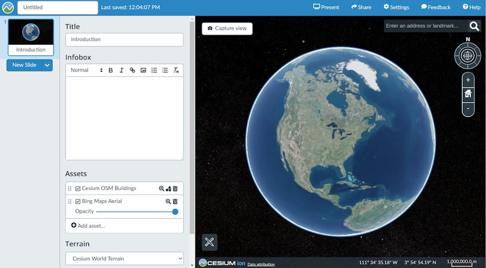 Introduction to Cesium Stories – Cesium