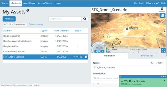 Visualizing Time Dynamic Data – Cesium