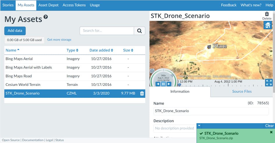 Visualizing Time Dynamic Data – Cesium