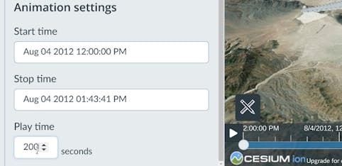 Visualizing Time Dynamic Data – Cesium