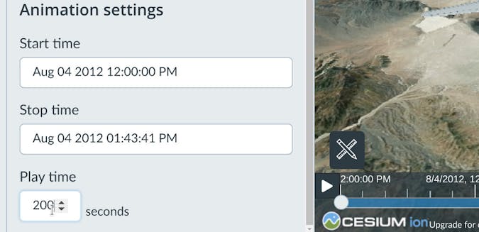 Visualizing Time Dynamic Data – Cesium