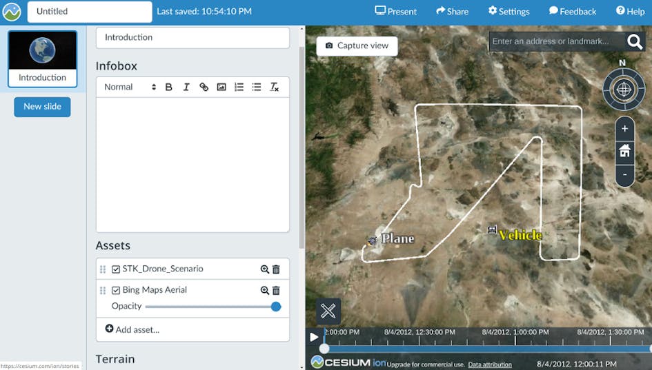 Visualizing Time Dynamic Data – Cesium