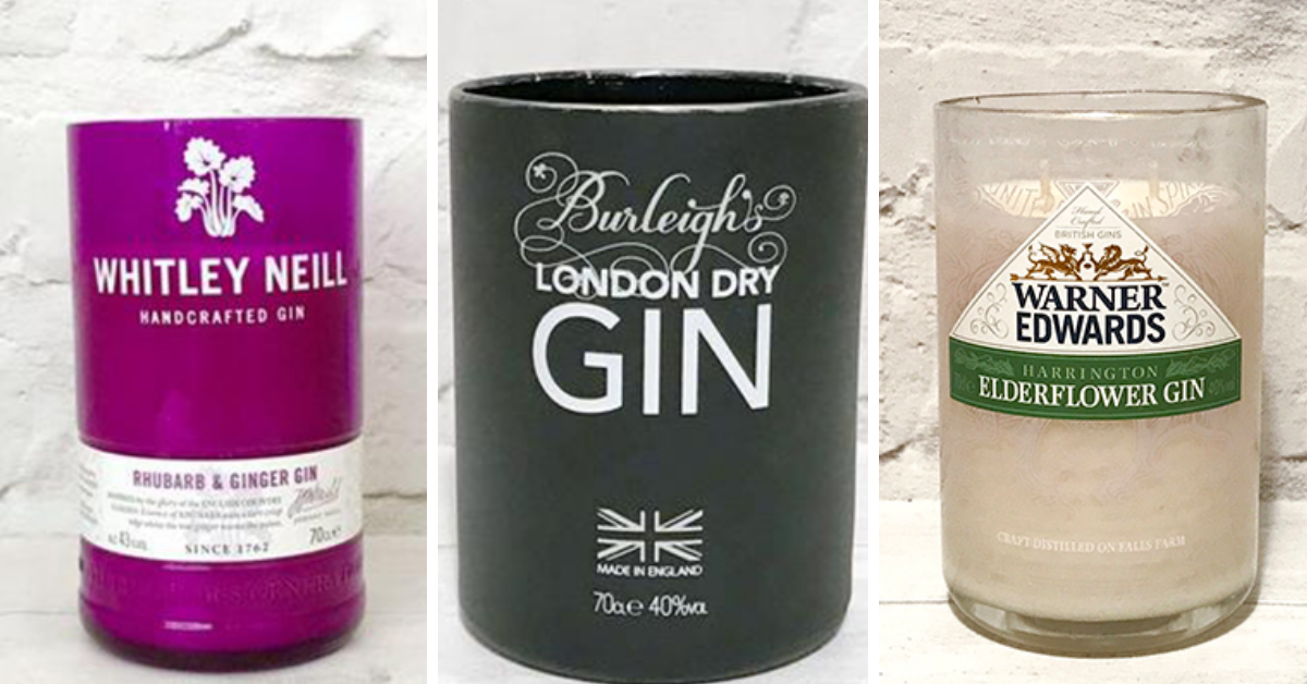 Add A Touch Of Gin To Your Home With These Upcycled Gin Candles - Craft ...