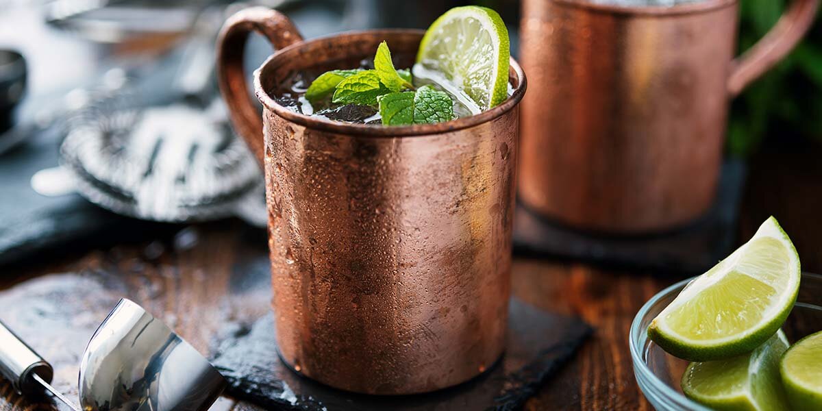 You have to try this deliciously ginny take on a classic Moscow Mule ...