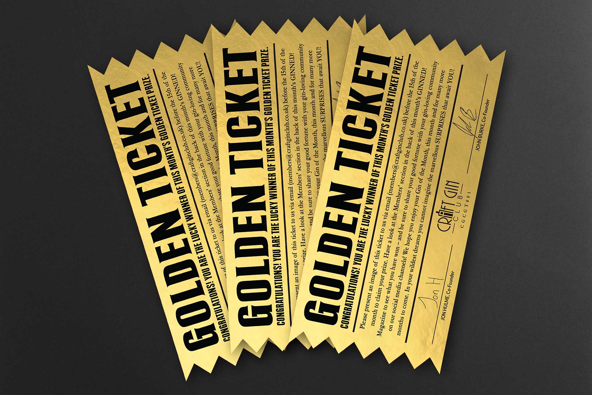 Will you be our February Golden Ticket winner? - Craft Gin Club | The ...