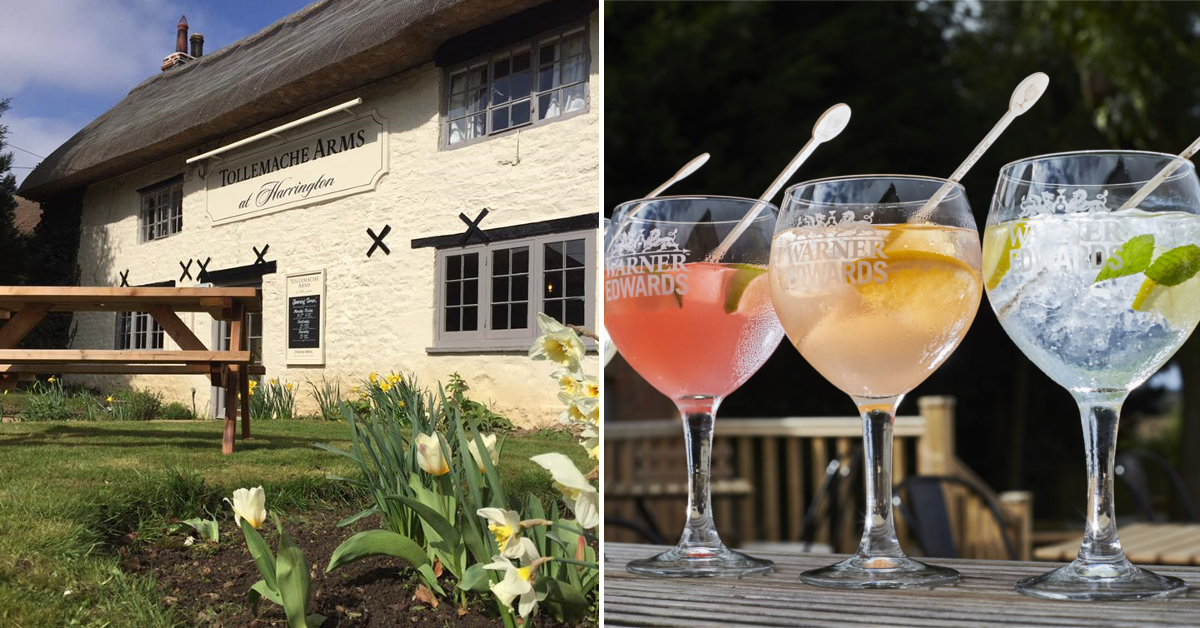 Gin Bar of the Month: The Tollemache Arms, Harrington - Craft Gin Club ...