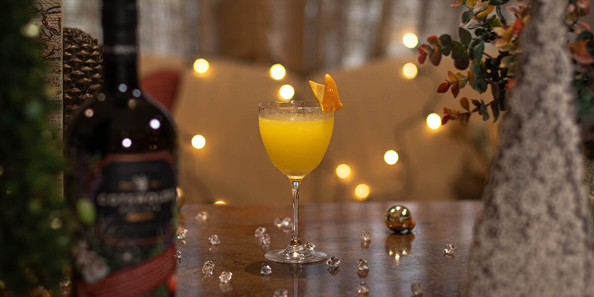 This spiced ginger, Grand Marnier and gin cocktail is the perfect ...