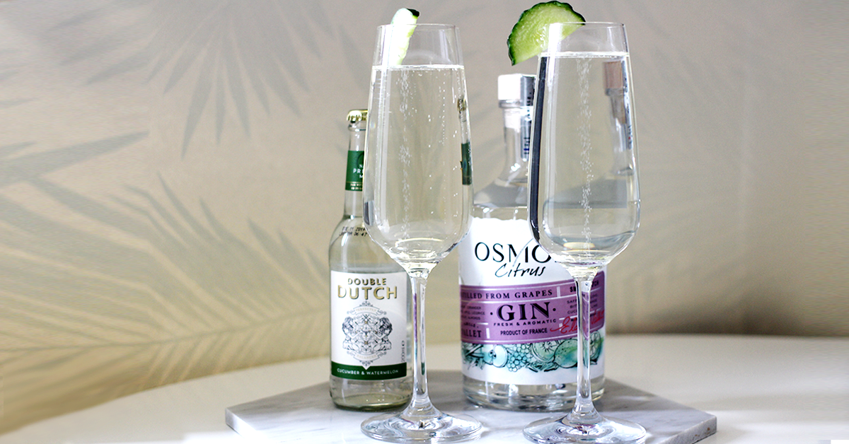 Cocktail: Double Dutch Cucumber & Watermelon Spritz - Craft Gin Club ...