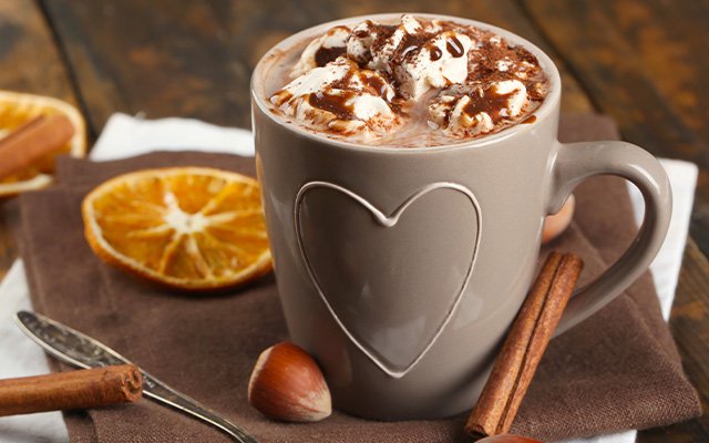 This ginny Jaffa Cake Hot Chocolate is our favourite kind of OTT ...