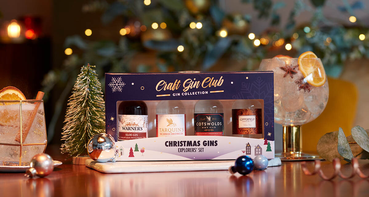 Our Christmas miniature gin set is the perfect secret santa gift and ...