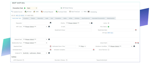 CMMS Work Order | CHAMPS Software