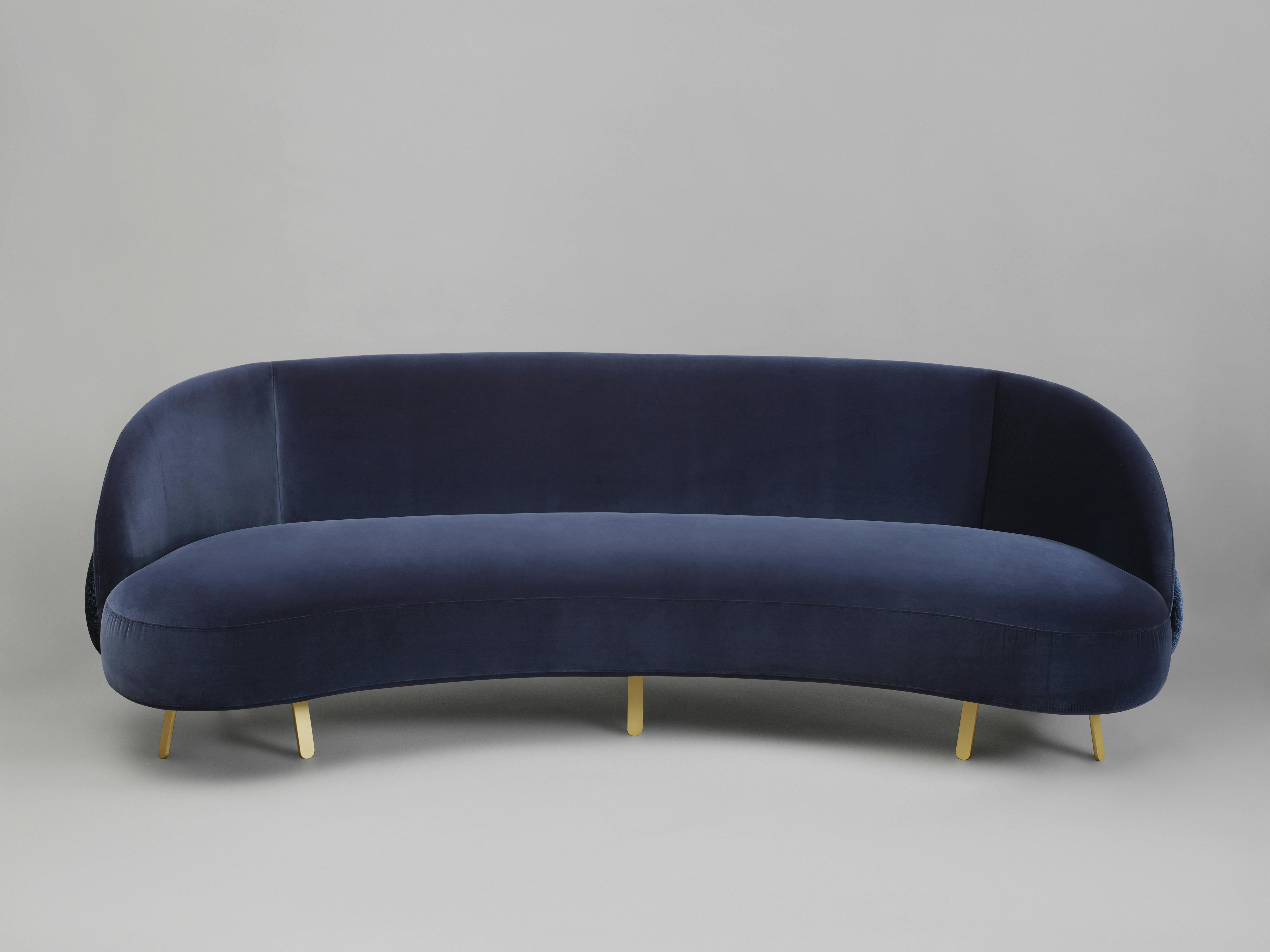 Crescent Sofa for Gallery BSL.