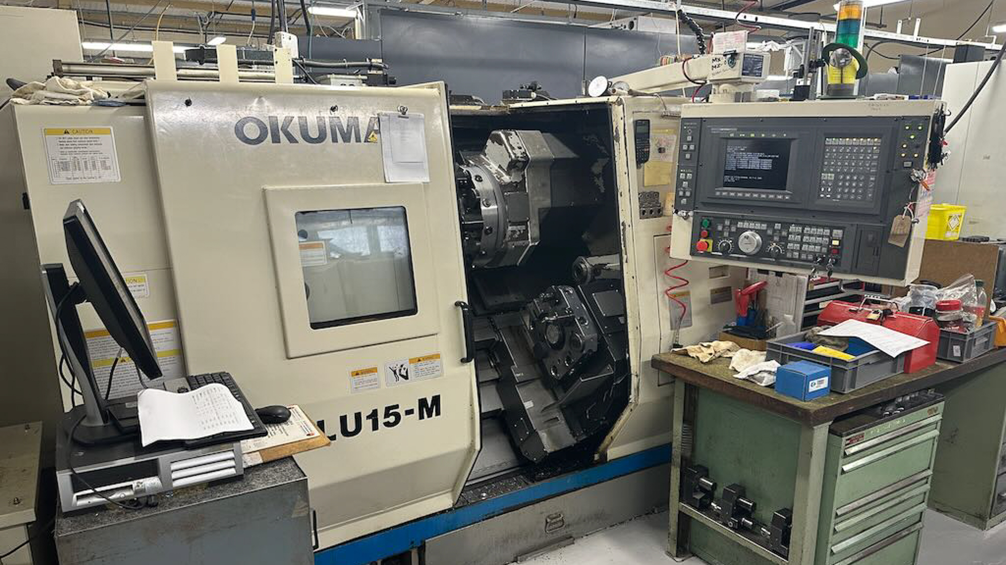 Okuma LU15-M Twin Turret CNC Turning Centre - High-Efficiency Machining ...