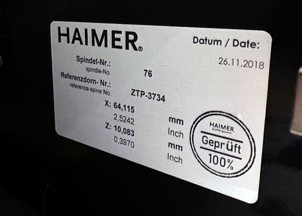 2018 Haimer UNO 20 | 40 Autofocus Microset Tool Presetter