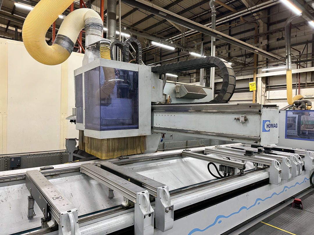Year 2010 HOMAG Optimat BAZ 222/60/K CNC Router - High-Precision ...