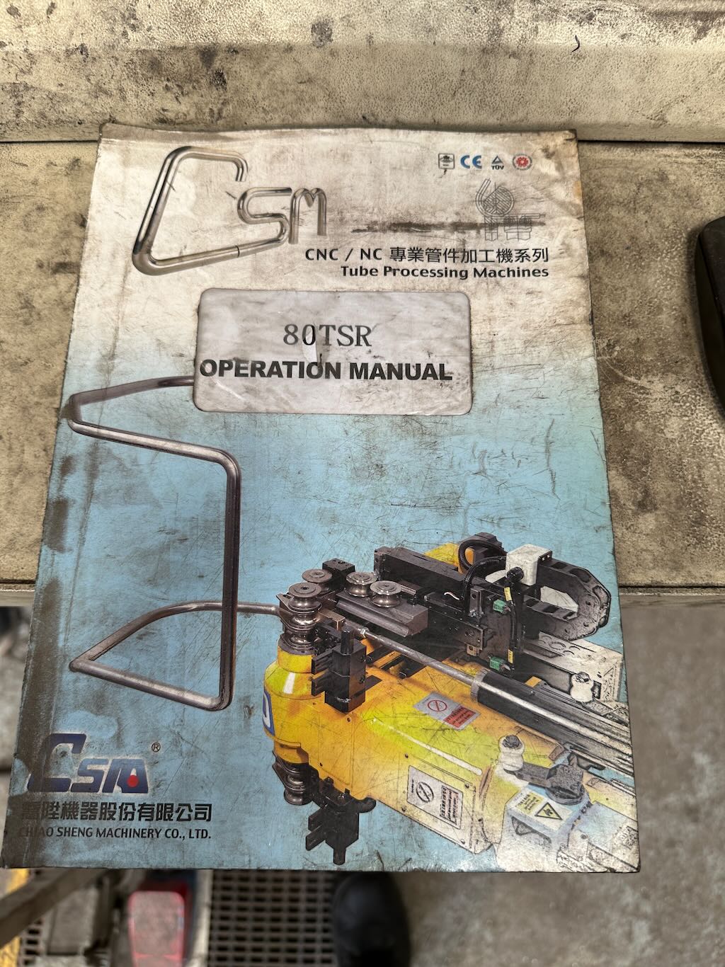 CSM CNC80 TSR Tube Bender - Precision Tube Bending Solution for Sale!