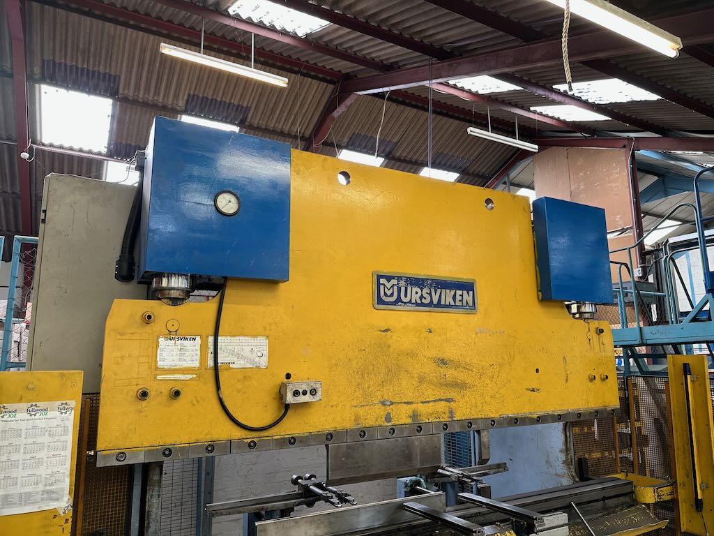 URSVIKEN Optima 160 31/255 6 Axis Hydraulic Pressbrake - Advanced ...