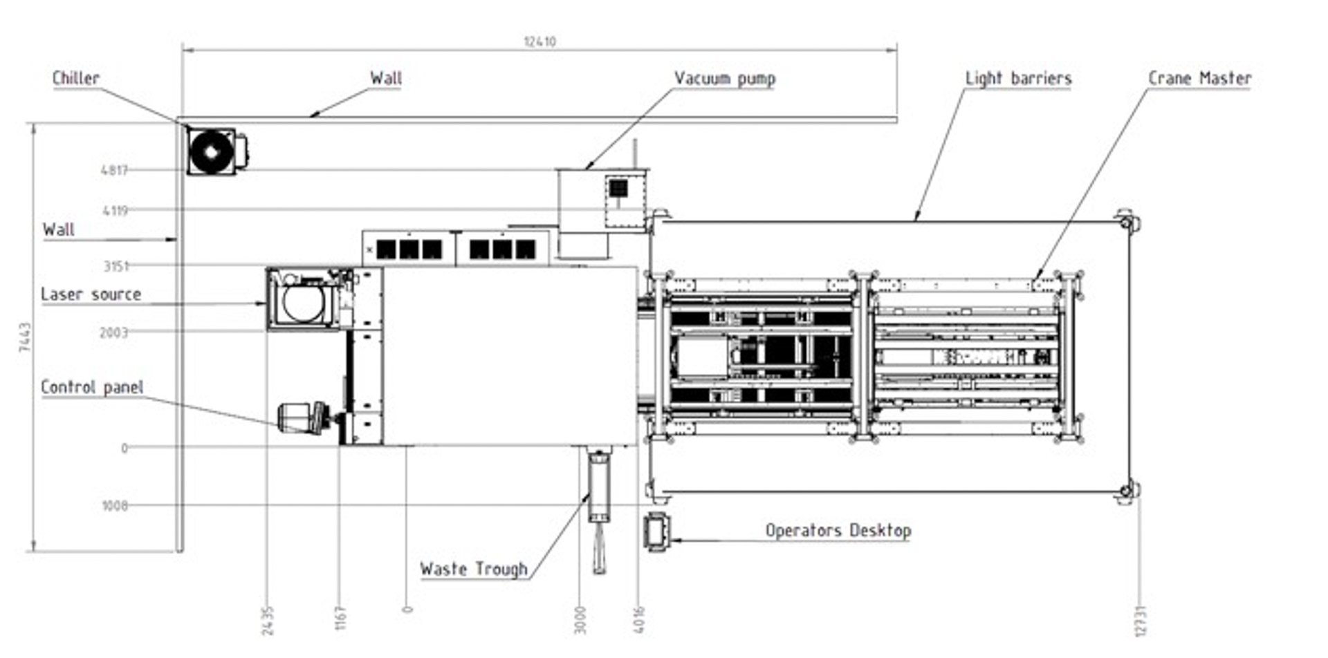2020 EAGLE iNSPIRE 1530 F15 with Crane Master Extended - Advanced Laser ...