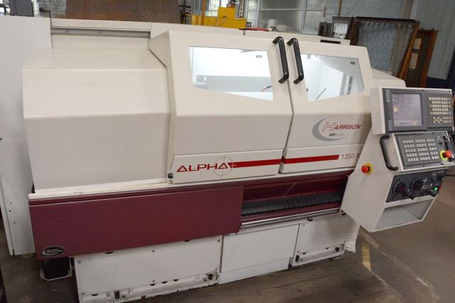 Harrison Alpha 1350XS CNC Lathe with Fanuc Control