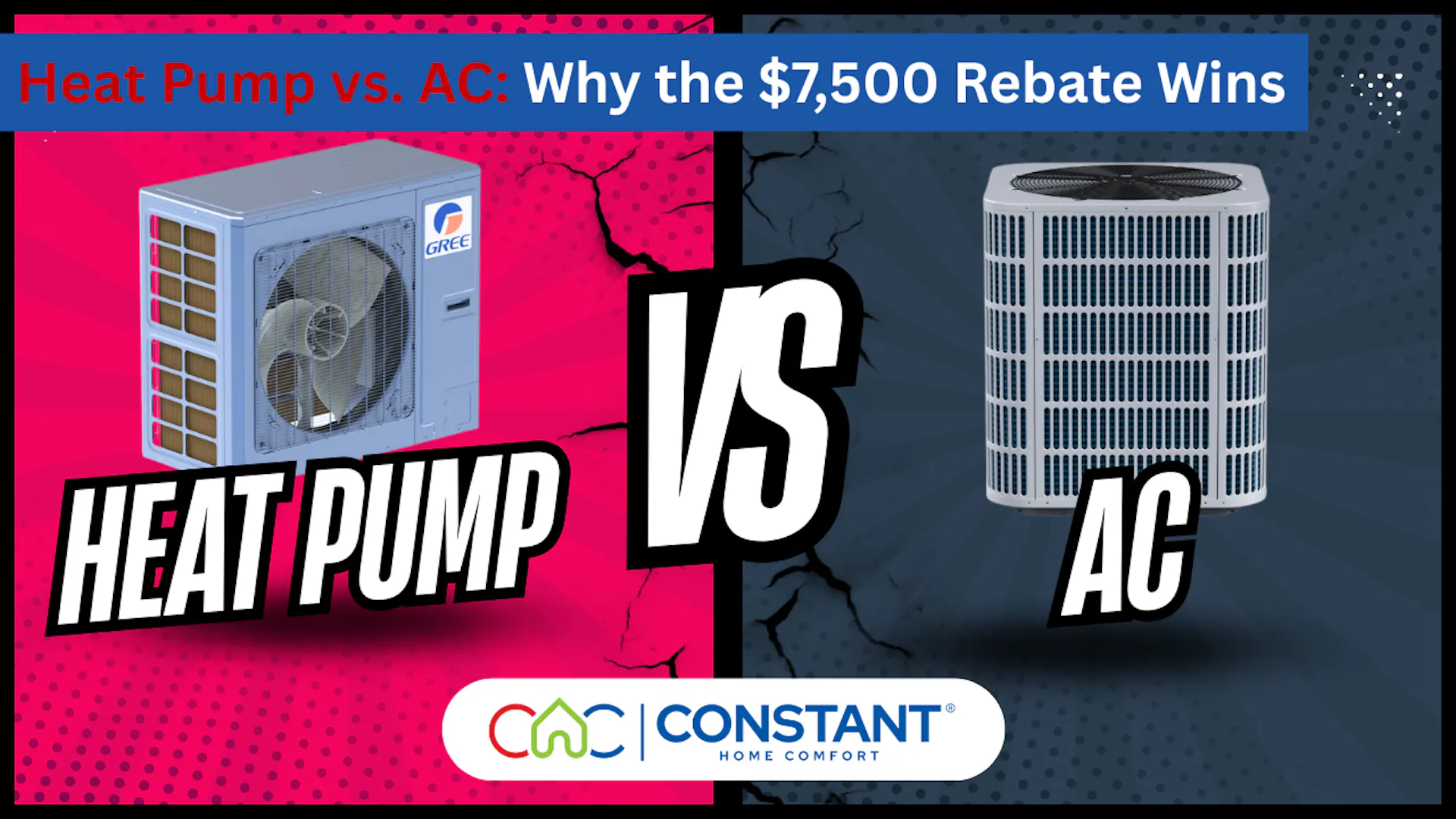 Heat Pump vs. AC: Why the $7,500 Rebate Wins | News | Constant Home Comfort