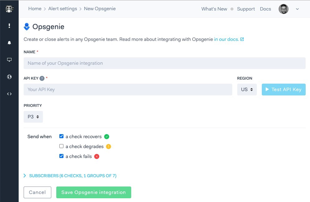 Opsgenie, Dashboard improvements, Terraform and more.