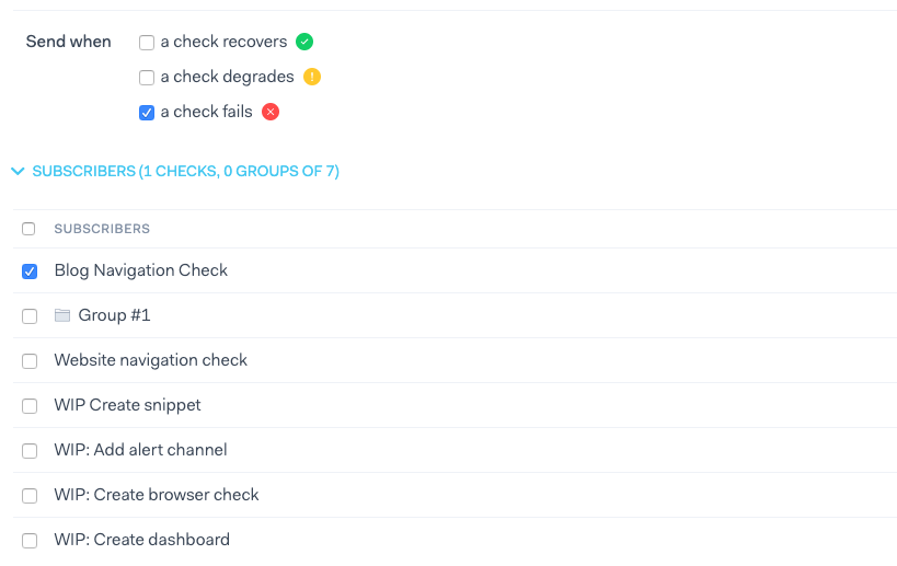 How we monitor Checkly's API and Web App