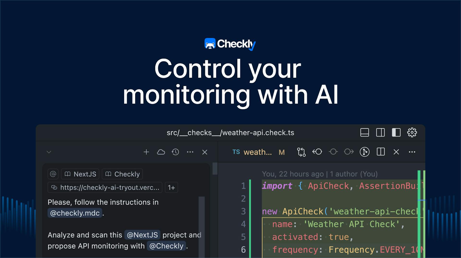 AI-Powered Monitoring with Checkly