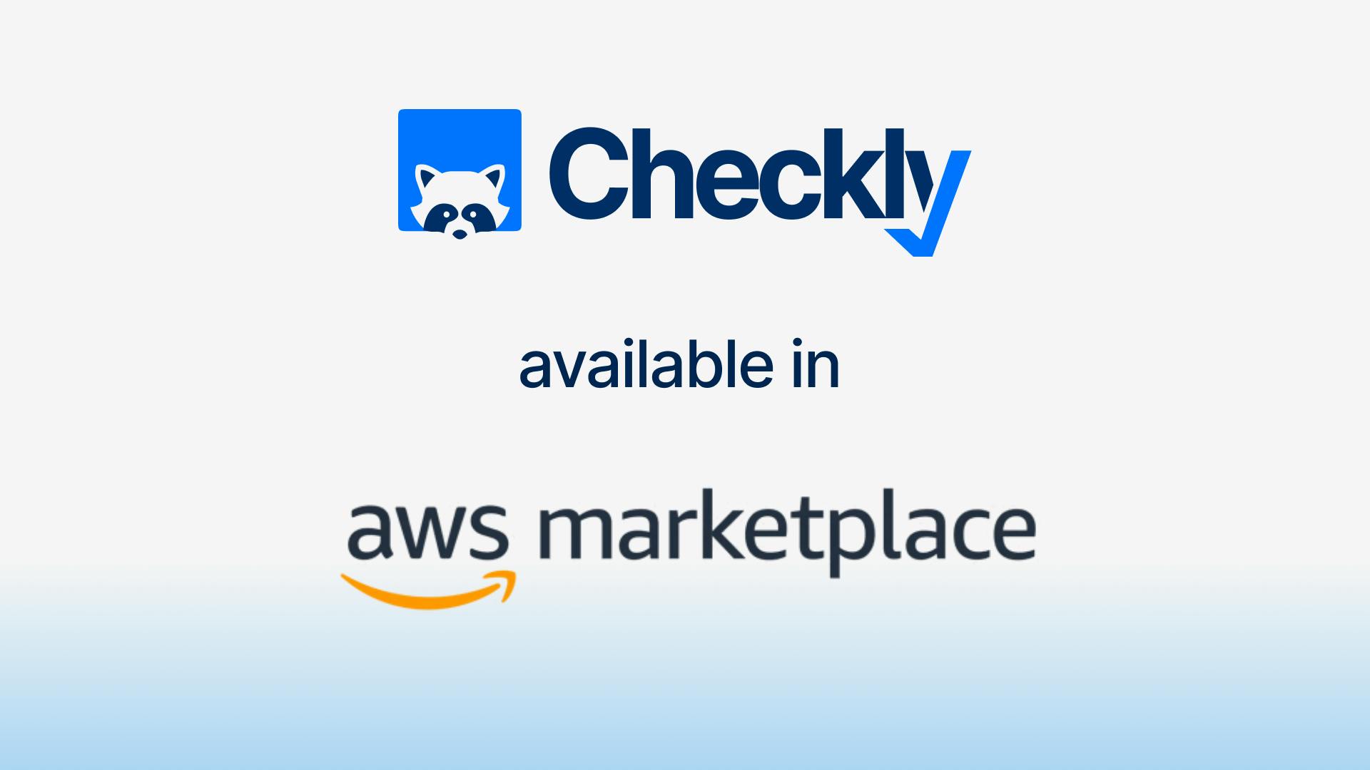 Checkly Is Now Available in the AWS Marketplace