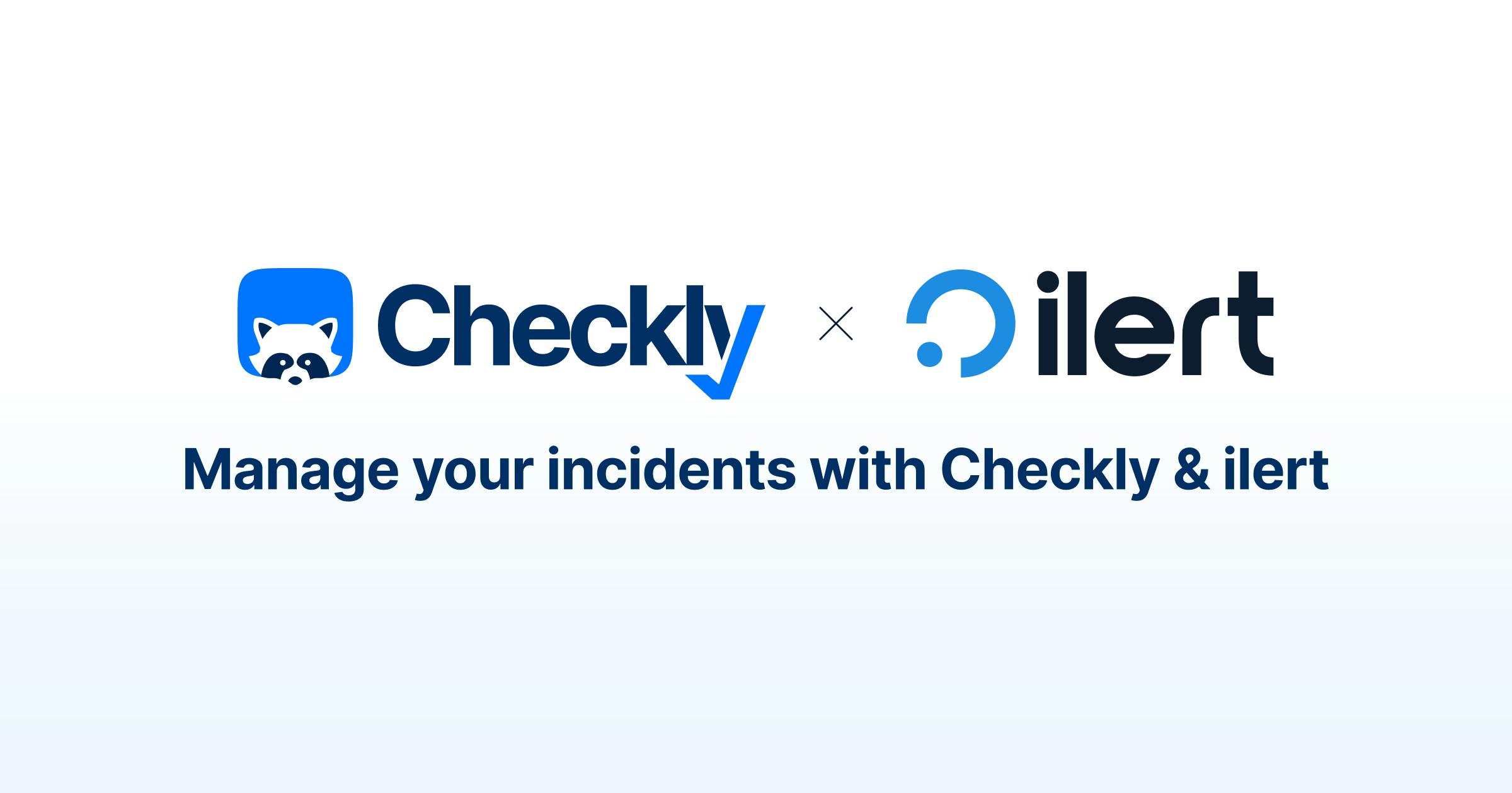 Manage your incidents with the new ilert integration
