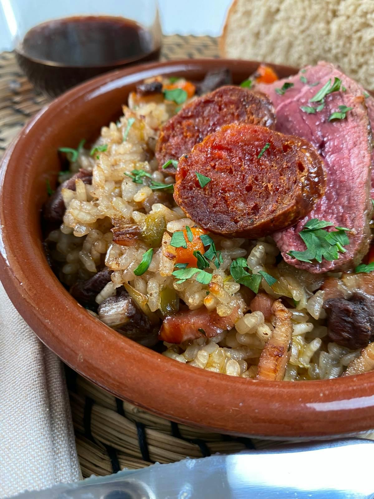Portuguese Rice with Duck "Arroz de Pato" | Chef H. Delgado
