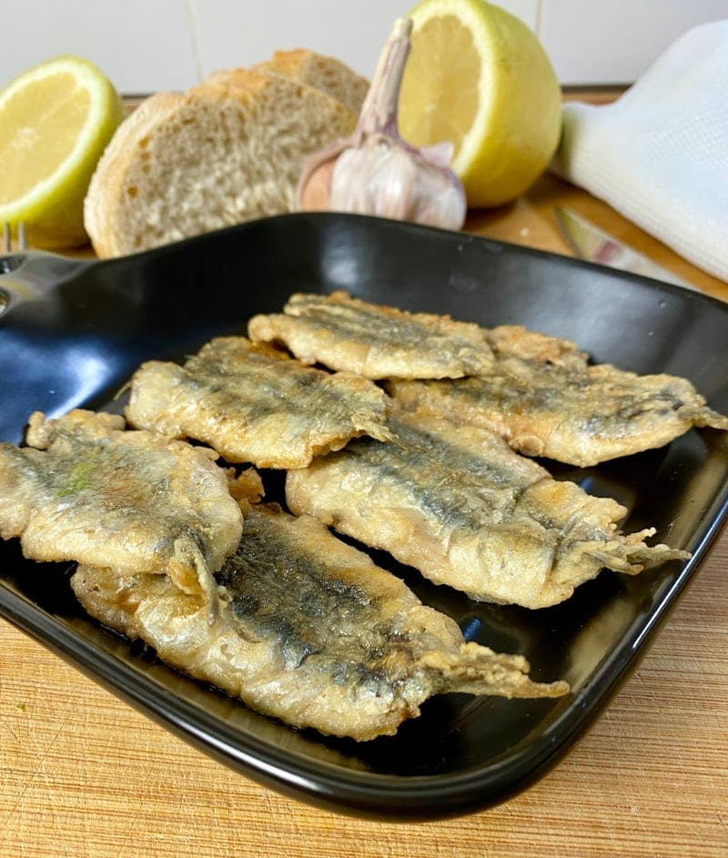 Anchovies marinated in lemon recipe | Chef H. Delgado