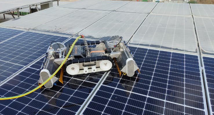 Chemitek Solar’s products and their application - Robot