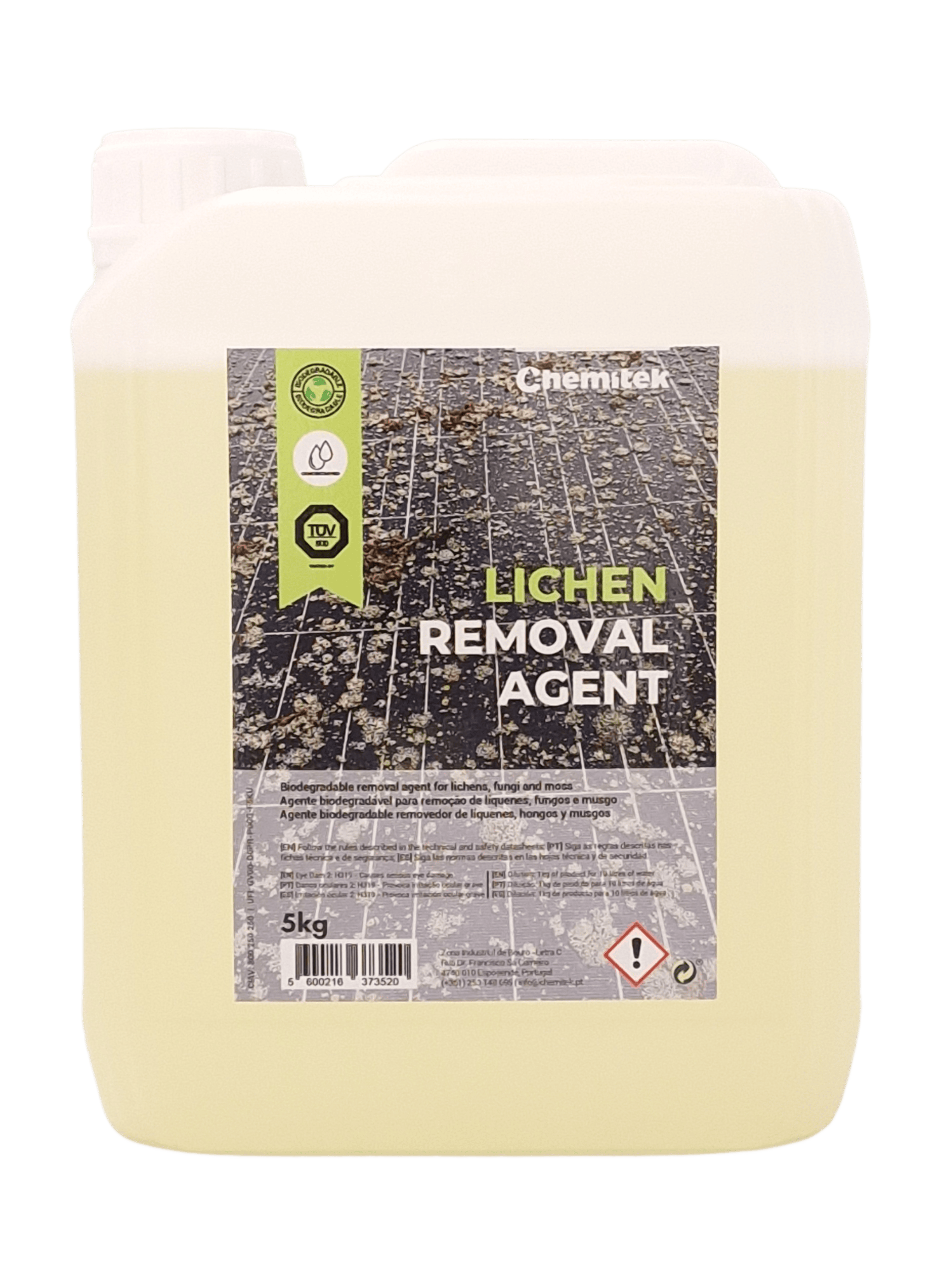 Effective Solution for Cleaning Lichens from Glass Surfaces