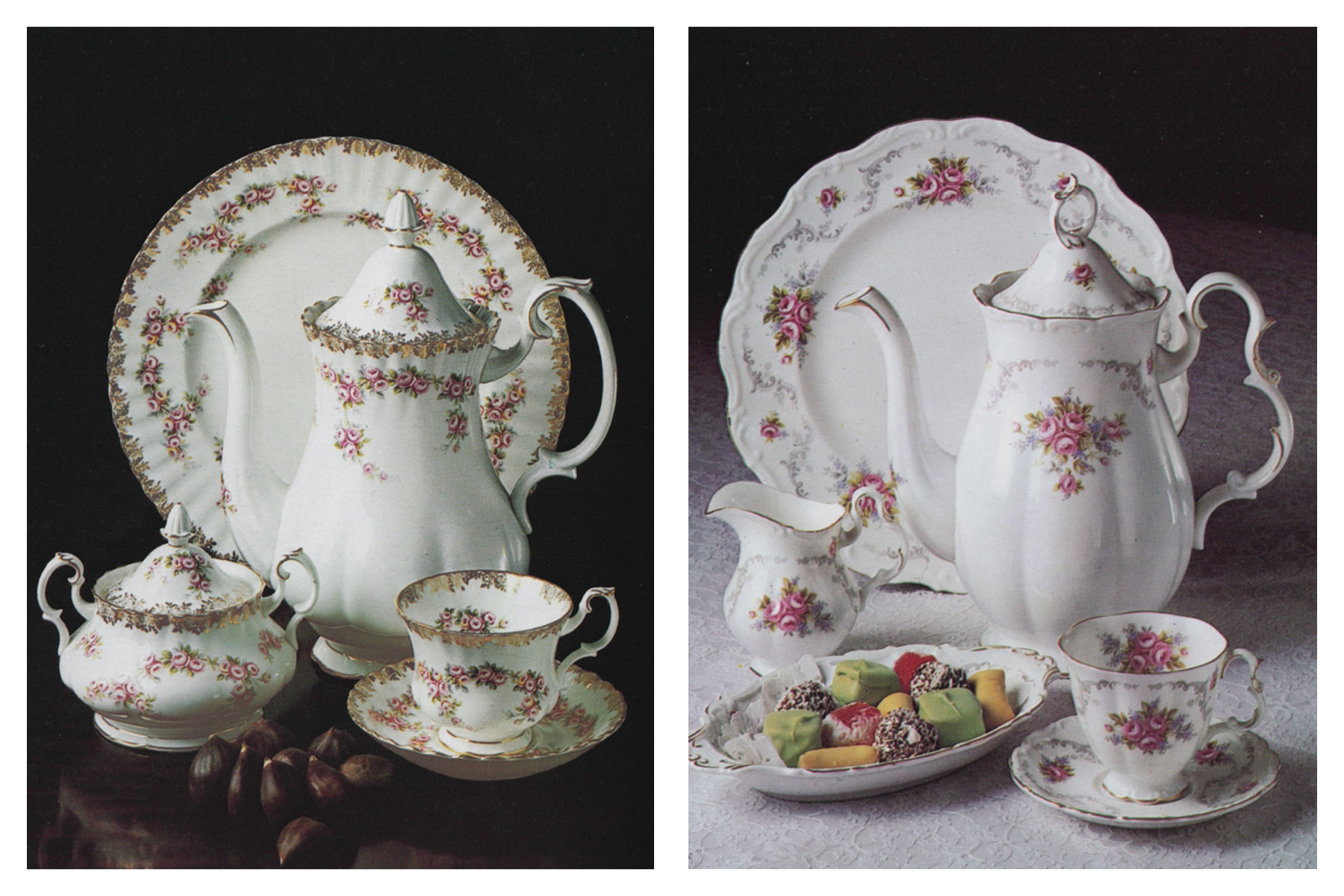 Dining with Royal Albert Roses | Chinasearch Blog