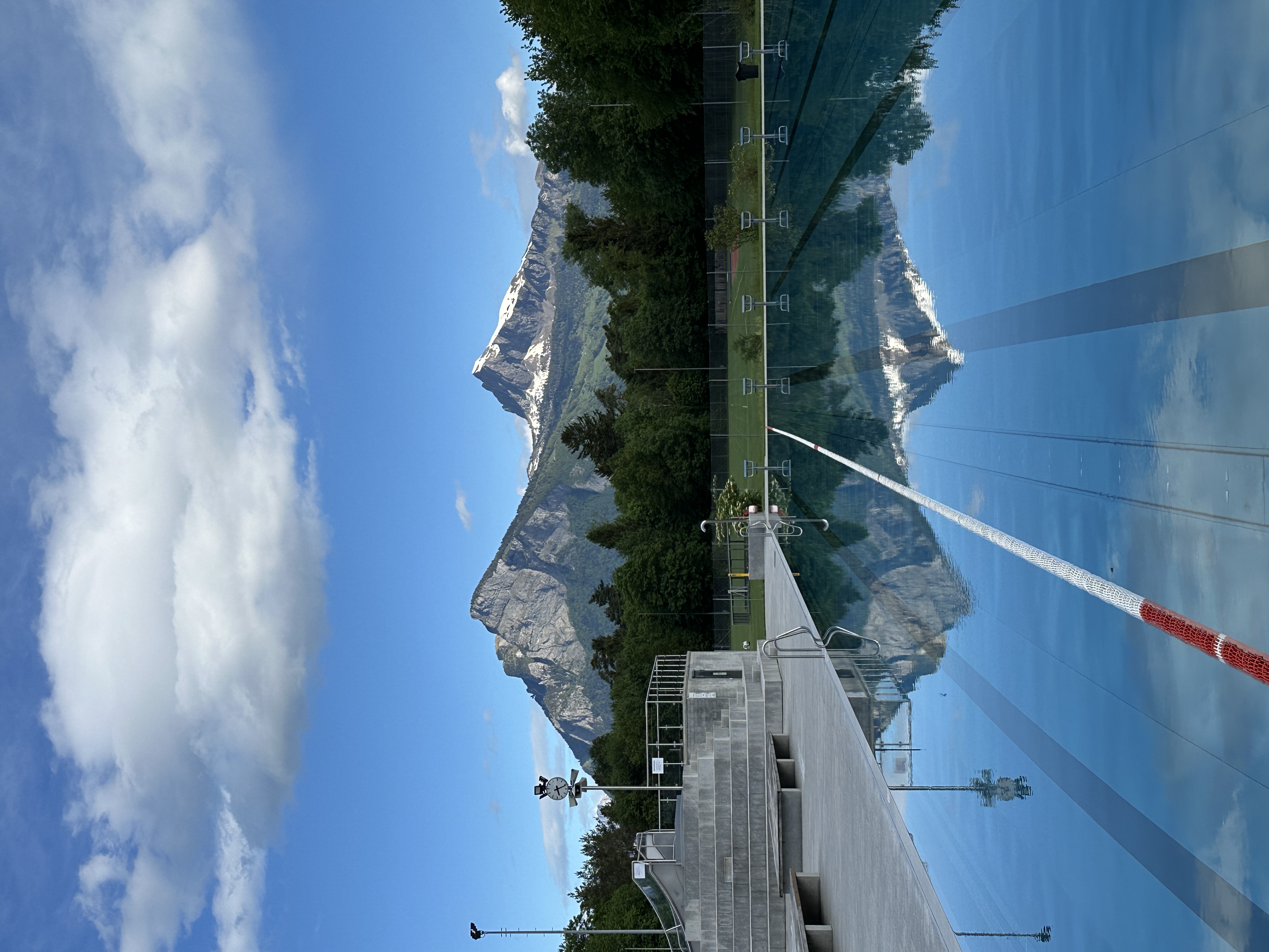 Camping zwischen Bergen, Bäumen und Quellen im Kurort Bad Ragaz ...