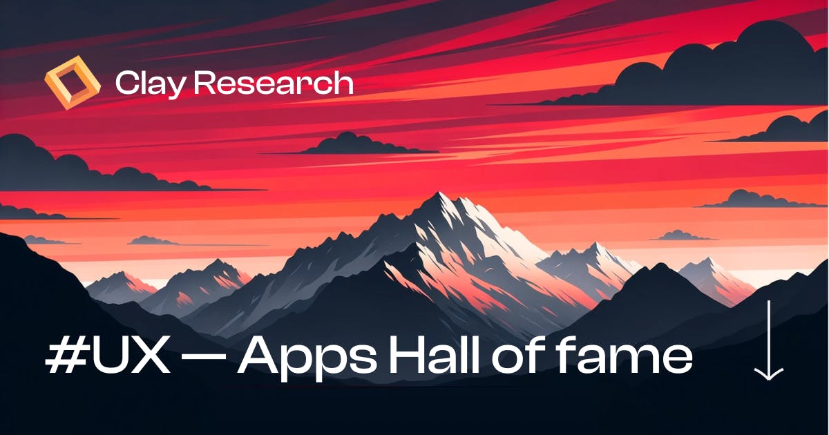 User Experiences that had an impact - Clay Research - Clay Research