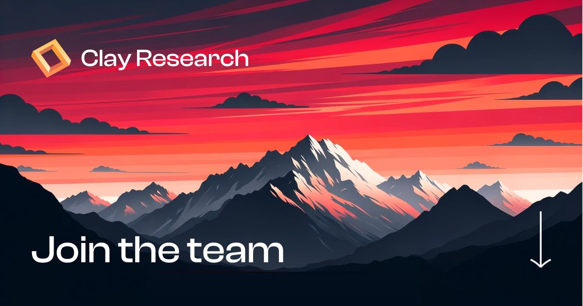 Work at Clay Research - Clay Research - Clay Research