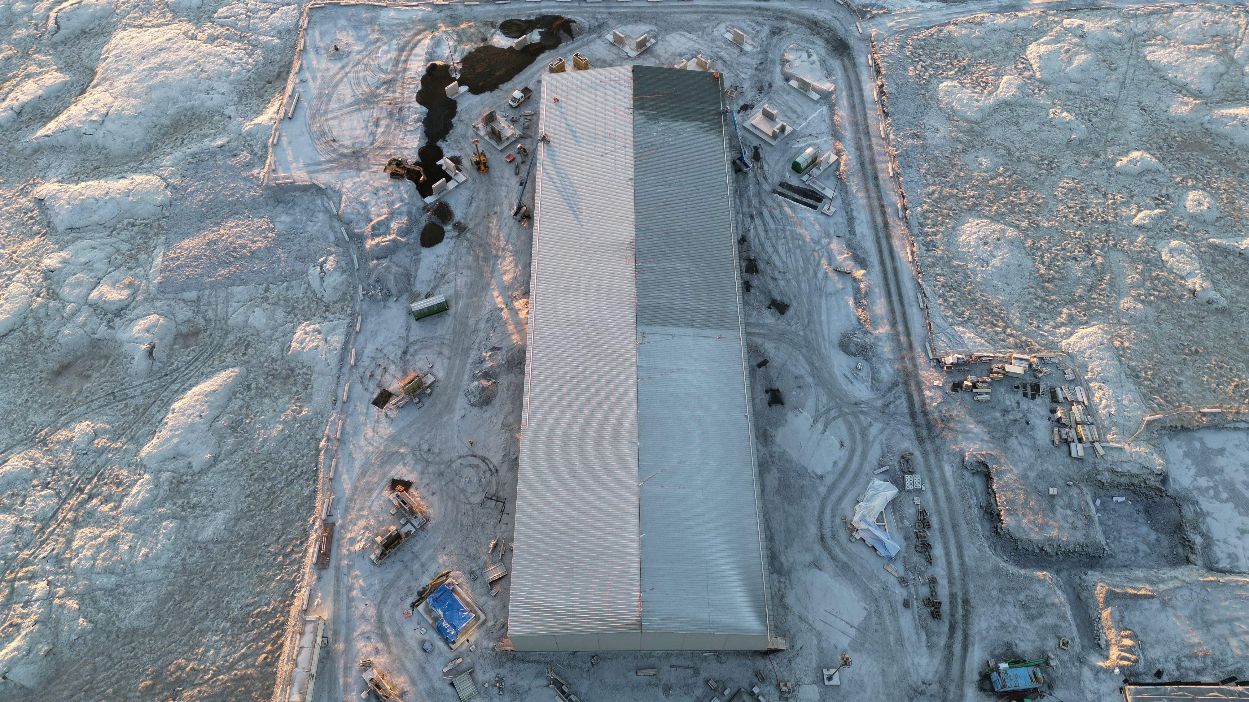 6 months after groundbreaking: the Mammoth site is taking shape