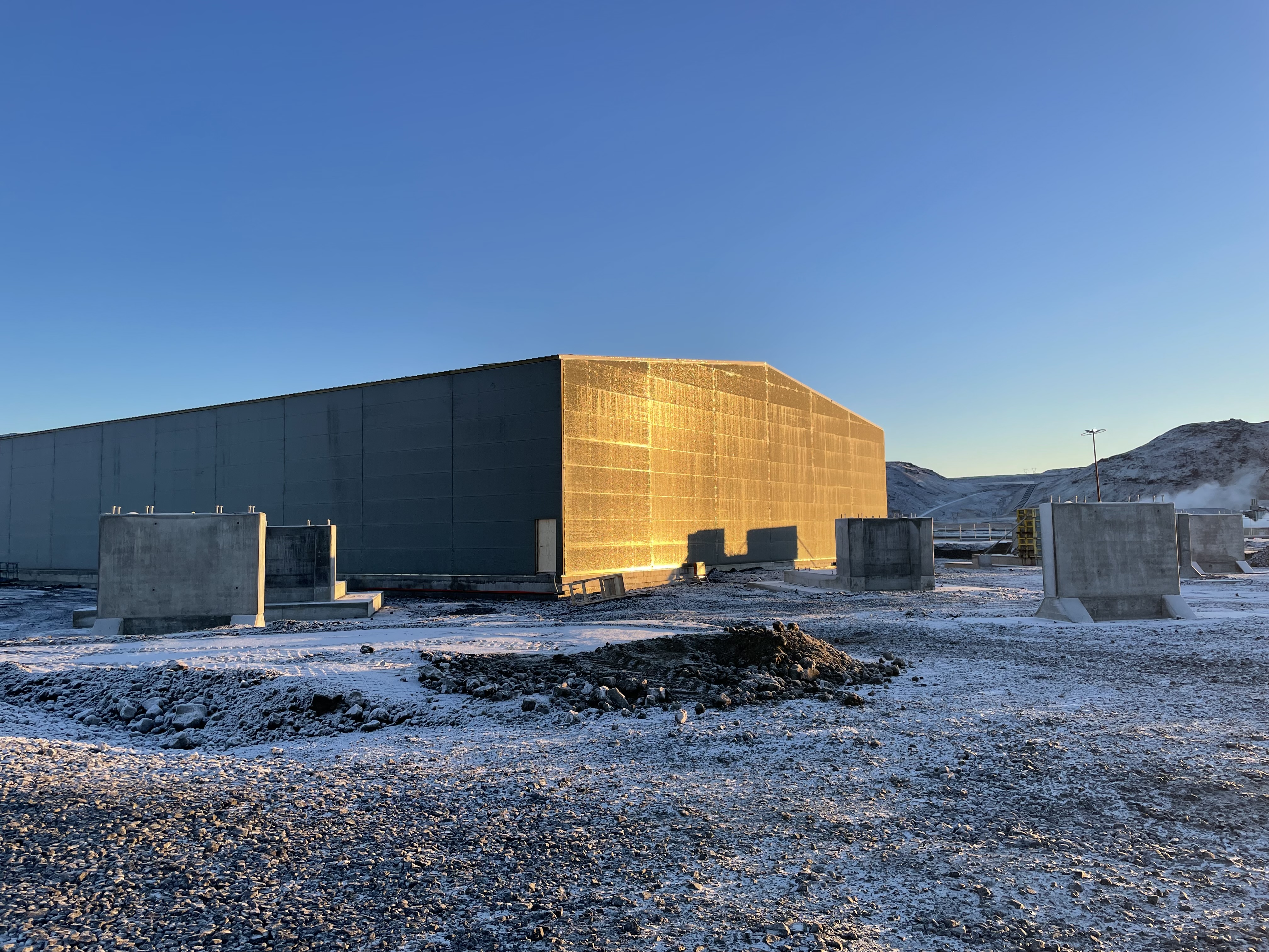 6 months after groundbreaking: the Mammoth site is taking shape