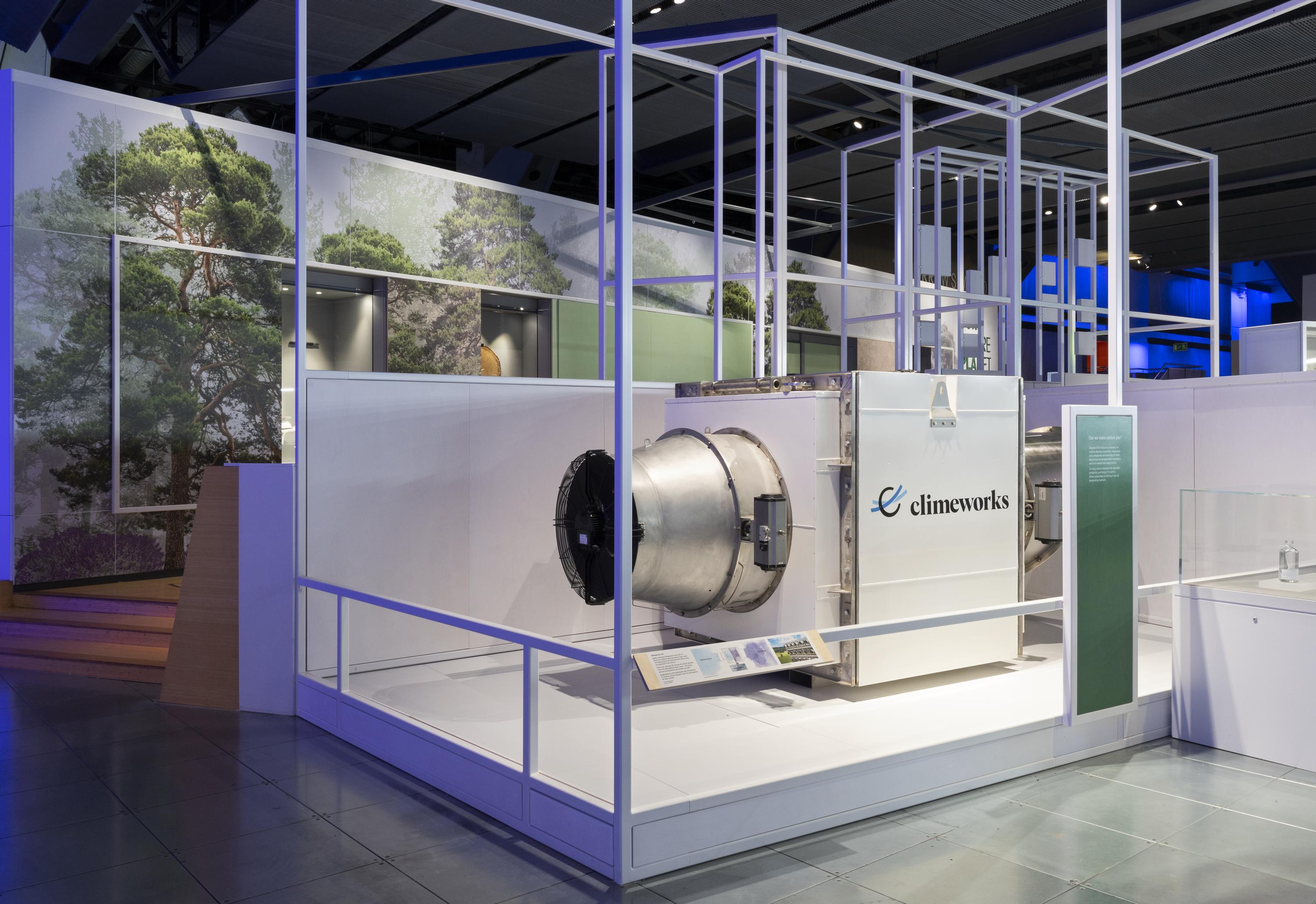 Climeworks in the Science Museum in London