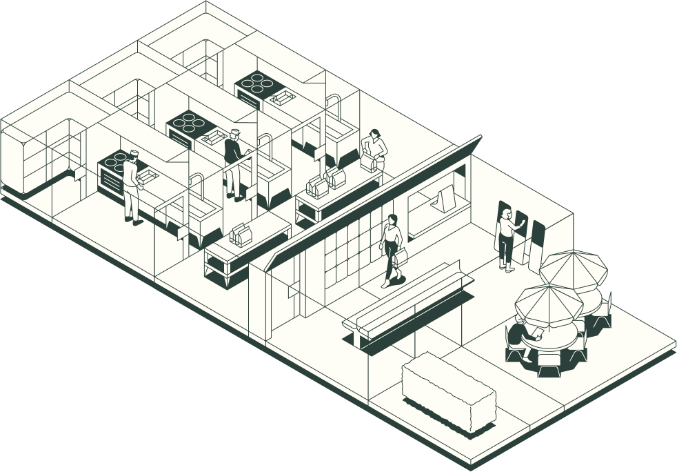 Ghost Kitchen & Commercial Kitchens in Trinity Groves | CloudKitchens